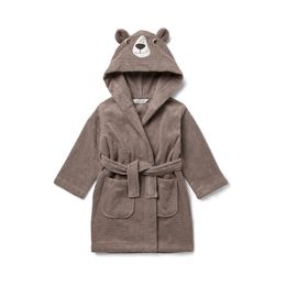 Tchibo - Kinder-Bademantel &raquo;B&auml;r&laquo; - Kinder - Gr. 110/116 - wei&szlig;