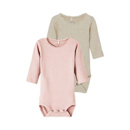 Tchibo - 2 Name IT Baby-Bodys - Baby - Gr. 62 - lila