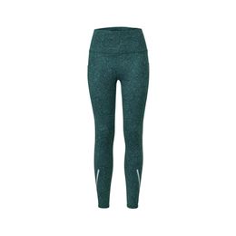 Tchibo - Sporttight - Damen - Gr. XS - dunkelgr&uuml;n/print