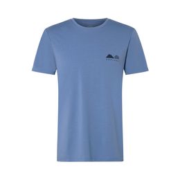 Tchibo - Outdoor-T-Shirt - Herren - Gr. L - hellblau/print
