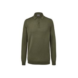 Tchibo - Merino-Pullover mit Polokragen - Herren - Gr. XXL - olivgr&uuml;n