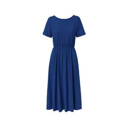Tchibo - Jerseykleid mit R&uuml;ckenausschnitt - Damen - Gr. S - blau