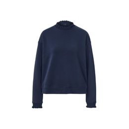 Tchibo - Sweatshirt mit Strickdetails - Damen - Gr. L - dunkelblau