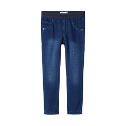 Tchibo - Name IT Kinder-Sweat-Jeans - M&auml;dchen - Gr. 110 - dunkelblau