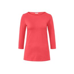 Tchibo - Shirt mit 3/4-Arm - Damen - Gr. L - koralle