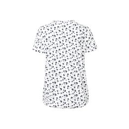 Tchibo - Blusenshirt - Damen - Gr. XL - wei&szlig;/print