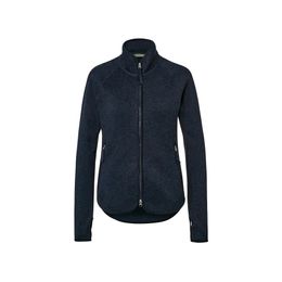 Tchibo - Strickfleece-Jacke - Damen - Gr. L - dunkelblau
