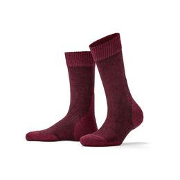Tchibo - Outdoor Socken - Unisex - Gr. 43-46 - weinrot