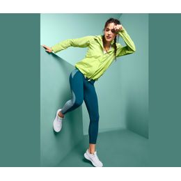 Tchibo - Lightweight-Laufjacke mit Kapuze - Damen - Gr. 36 - gr&uuml;n