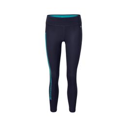Tchibo - 7/8-Sporttight - Damen - Gr. L - dunkelblau/print