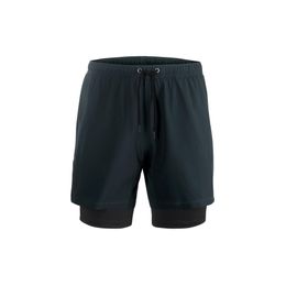 Tchibo - Shorts mit Tight - Herren - Gr. XXL - anthrazit