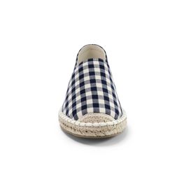 Tchibo - Espadrilles - Damen - Gr. 40 - dunkelblau/kariert