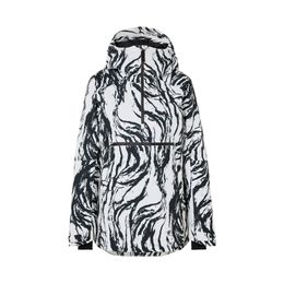 Tchibo - Halfzip-Skijacke - Damen - Gr. 36 - schwarz/print