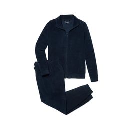 Tchibo - Nicki-Homewear-Anzug - Herren - Gr. M - dunkelblau