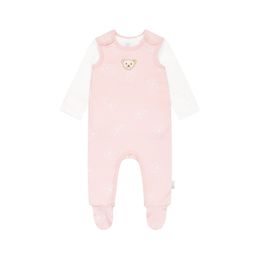 Steiff - Baby - Gr. 86 - rosa/print