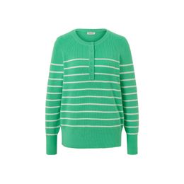 Tchibo - Gestreifter Feinstrickpullover - Damen - Gr. L - creme/gestreift