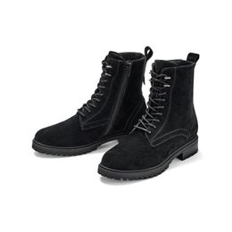Tchibo - Veloursleder-Boots - Damen - Gr. 41 - schwarz