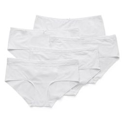 Tchibo - 5 Pantys - Damen - Gr. XXL - wei&szlig;