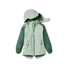 Tchibo - Regenjacke aus recyceltem Material - Baby - Gr. 86/92 - dunkelgr&uuml;n
