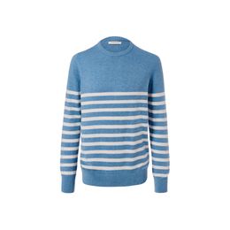 Tchibo - Pullover mit Rundhalsausschnitt - Herren - Gr. XXL - hellblau/gestreift