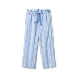 Tchibo - Web-Culotte - M&auml;dchen - Gr. 146/152 - wei&szlig;/gestreift