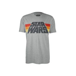 Tchibo - T-Shirt &raquo;Star Wars&laquo; - Herren - Gr. M - grau/print