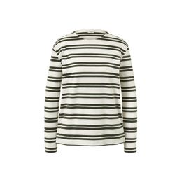 Tchibo - Langarmshirt - Damen - Gr. S - wei&szlig;/gestreift