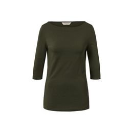 Tchibo - Shirt mit 3/4-Arm - Damen - Gr. M - olivgr&uuml;n