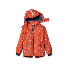 Tchibo - Regenjacke aus recyceltem Material - Gr. 110/116 - orange