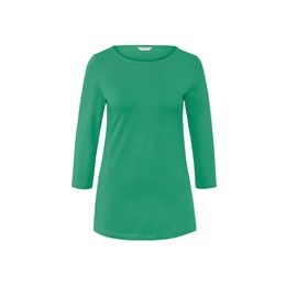 Tchibo - Shirt mit 3/4-Arm - Damen - Gr. S - gr&uuml;n