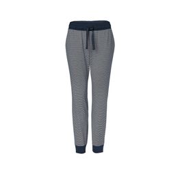 Tchibo - Relaxhose - Damen - Gr. L - dunkelblau/gestreift
