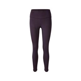 Tchibo - Bodyforming-Sporttight - Damen - Gr. XS - dunkellila/jacquard