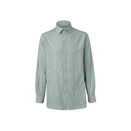 Tchibo - Hemd mit Leinen - Herren - Gr. XL - gr&uuml;n