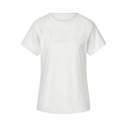 Tchibo - Shirt mit Crochet-Details - Damen - Gr. XXL - wei&szlig;