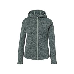 Tchibo - Strickfleece-Jacke - Damen - Gr. XL - dunkelgr&uuml;n