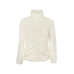Tchibo - Wende-Microfleece-Teddyjacke - Damen - Gr. XS - wei&szlig;