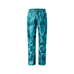 Tchibo - Regenhose - Damen - Gr. S - petrol/print
