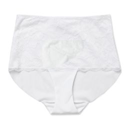 Tchibo - Highwaist-Panty &raquo;light-shaping&laquo; - Damen - Gr. XL - wei&szlig;