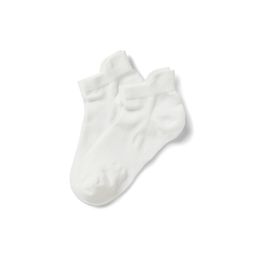 Tchibo - 2 Paar Sneaker-Sportsocken - Damen - Gr. 35-38 - wei&szlig;