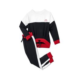 Tchibo - 2-teilige Sweatkombi - M&auml;dchen - Gr. 170/176 - schwarz