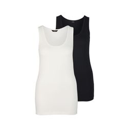 Tchibo - 2 Tops - Damen - Gr. XXL - schwarz