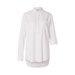 Tchibo - Lange Leinenbluse - Damen - Gr. 42 - wei&szlig;