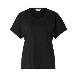 Tchibo - Shirt aus Leinenmix - Damen - Gr. XL - schwarz