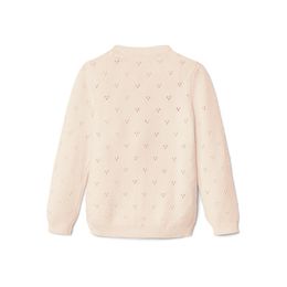 Tchibo - Kinder-Strickjacke - Baby - Gr. 50/56 - wei&szlig;