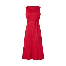 Tchibo - Jersey-Stufenkleid - Damen - Gr. XL - rot