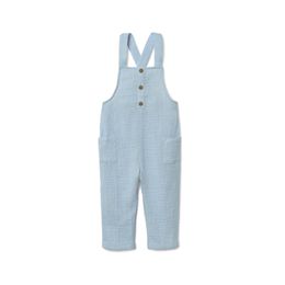 Tchibo - Baby-Latzhose - Baby - Gr. 50/56 - hellblau