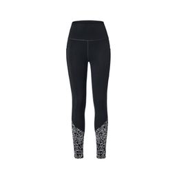 Tchibo - Sporttight - Damen - Gr. XS - silber/print