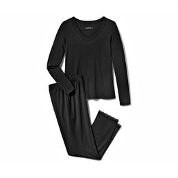 Tchibo - Pyjama - Damen - Gr. XL - schwarz