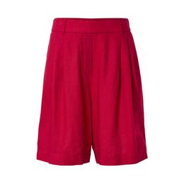 Tchibo - Leinen-Bermuda-Shorts - Damen - Gr. 38 - rot