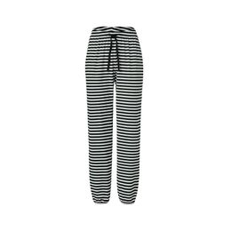 Tchibo - Pyjamahose - Damen - Gr. XXL - schwarz/gestreift